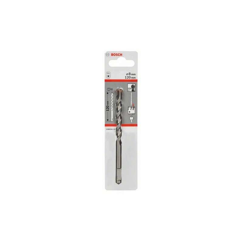Foret de centrage pour porte-outil six pans et SDS-plus BOSCH 26085 ...